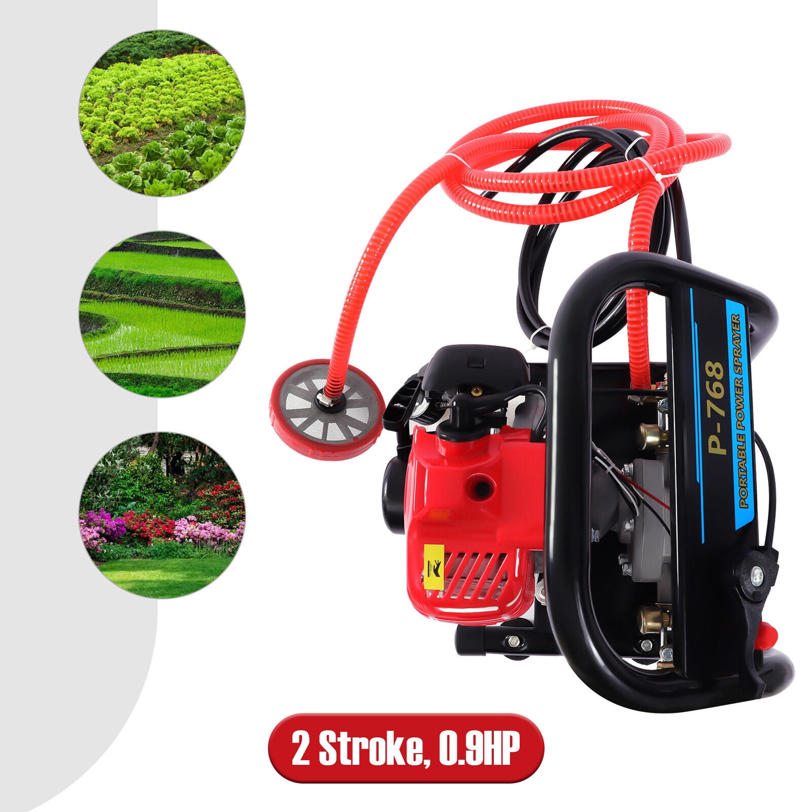 26CC 2-Stroke High Pressure Spraying Machine 0.9HP Gasoline ...