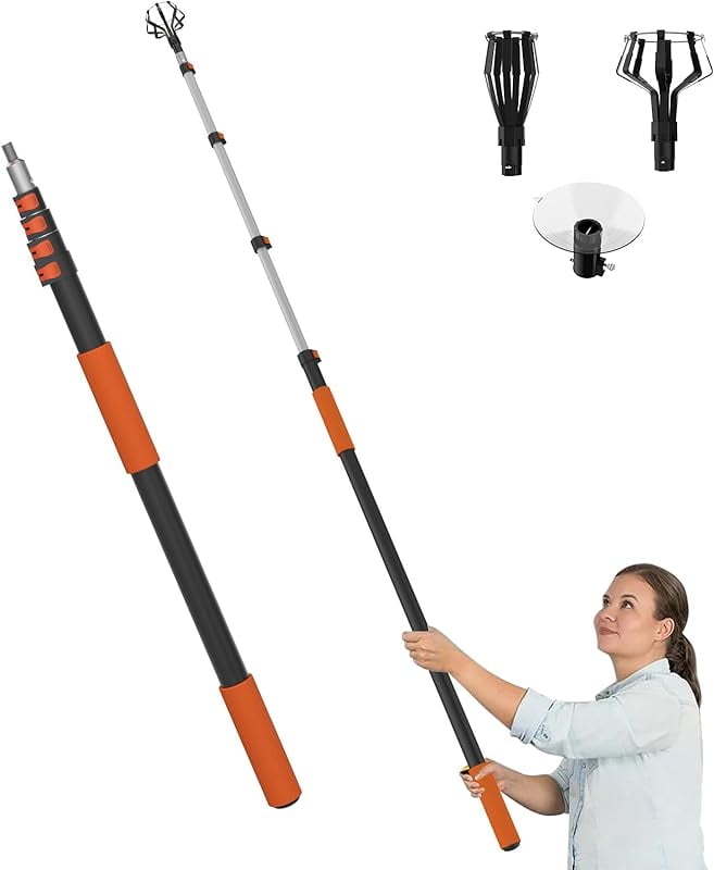 26FT Reach Light Bulb Changer for High Ceilings, Light Bulb Changer ...