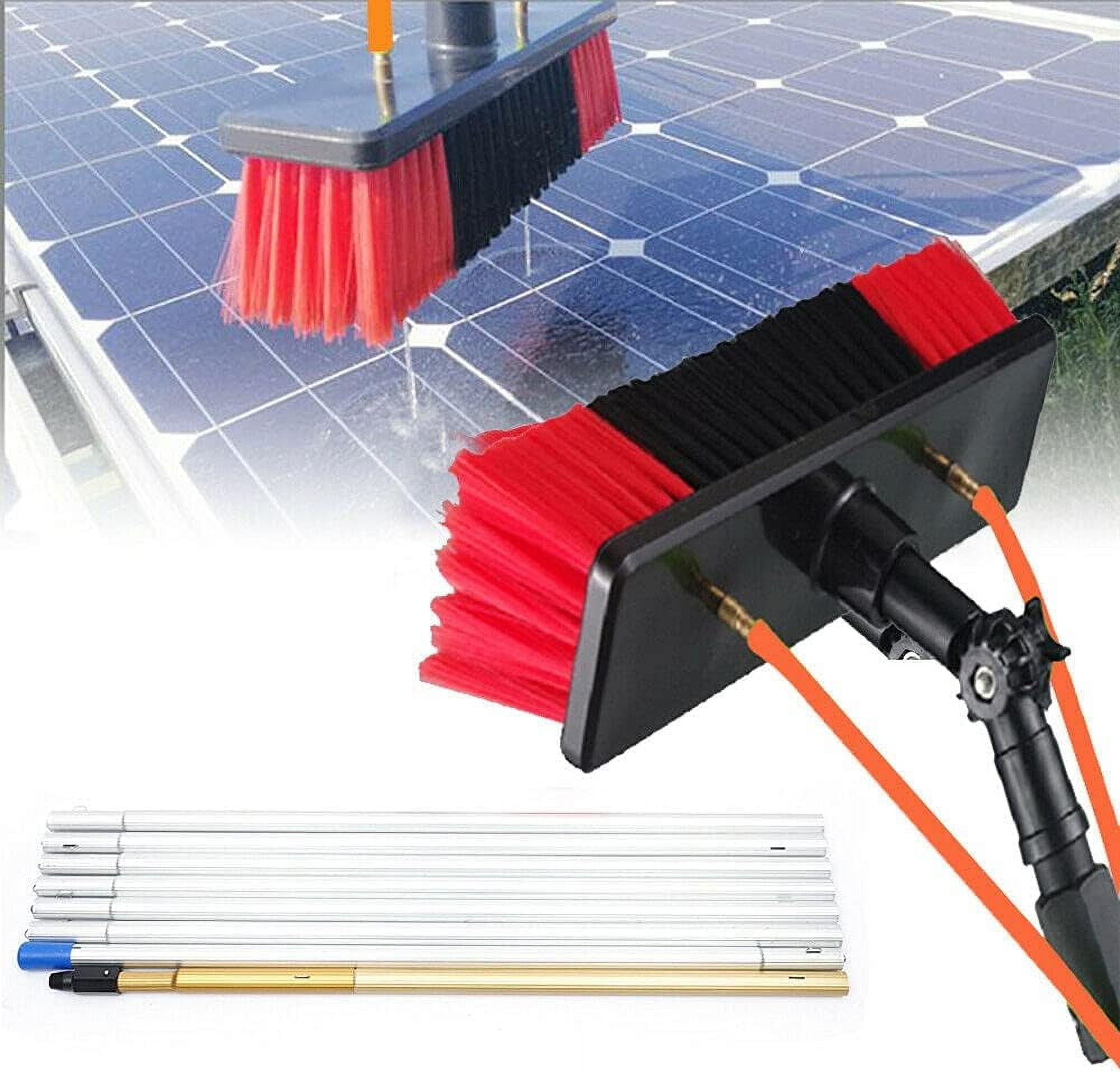 26FT Water Fed Pole Kit, Window Cleaning Poles, Water Fed Brush, for ...