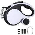 26Ft Retractable Dog Leash with Chew Proof Cable,Heavy Duty Dog Leash ...