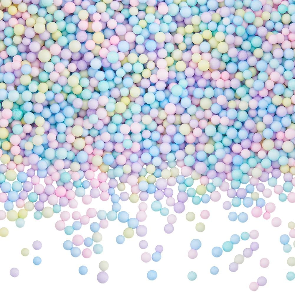26G Colorful Foam Balls Small Vase Filler Beads Bulk Microfoam ...