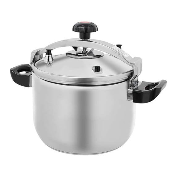 26L/6.87Gal Pressure Cooker, 201 Stainless Steel Polishing Pressure Pot ...