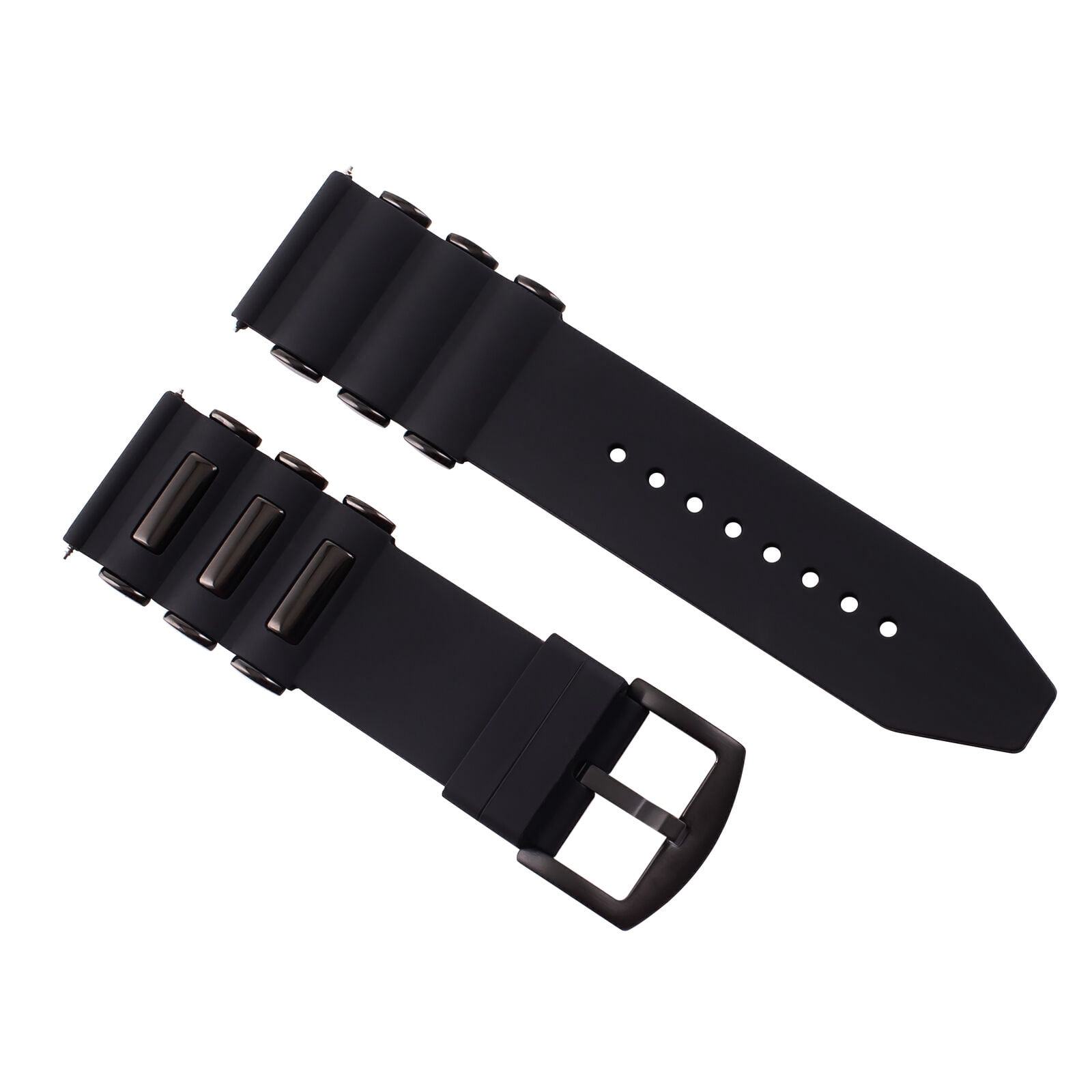 26MM RUBBER STRAP DIVER BAND STRAP FOR INVICTA EXCURSION 18202 BARREL ...