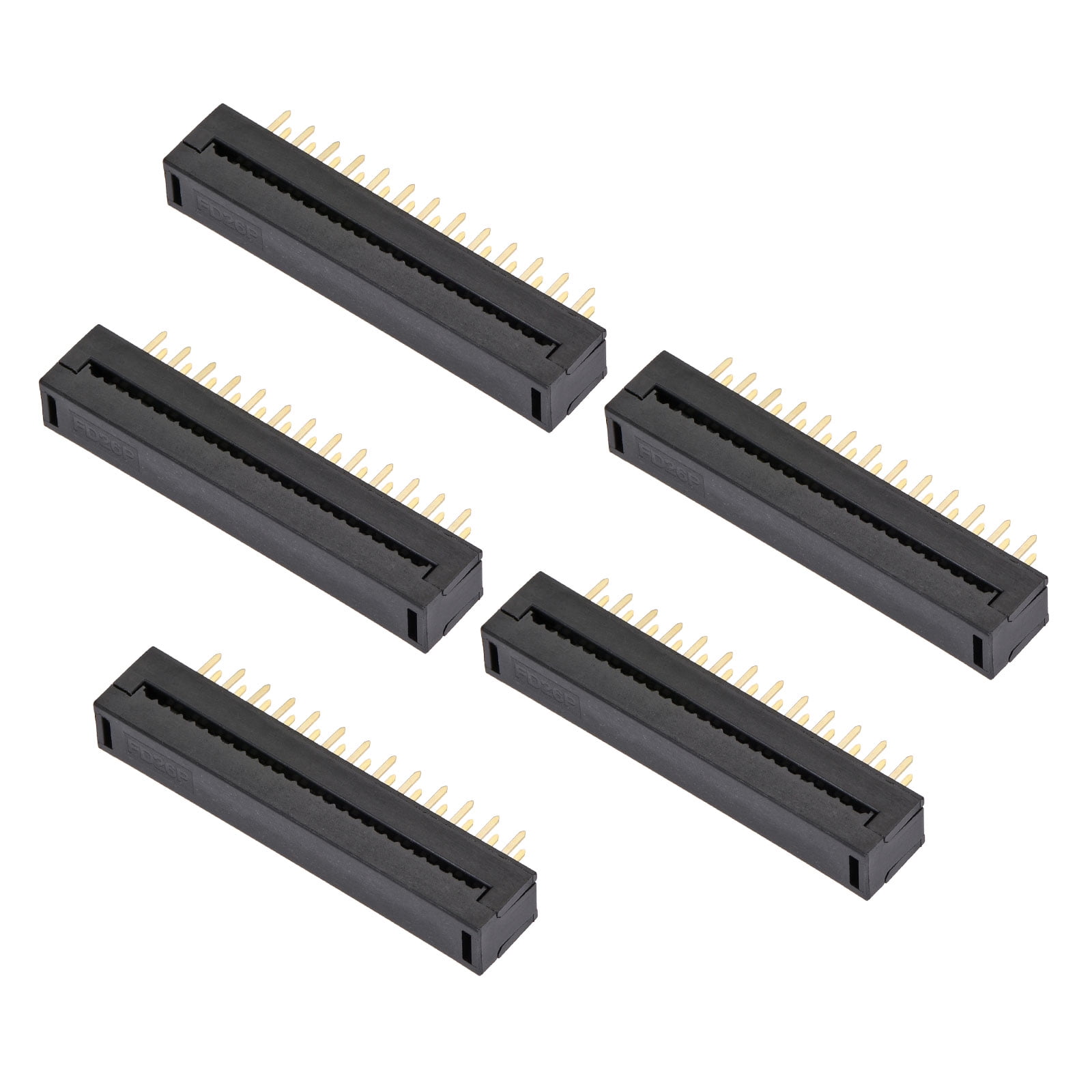 26P Dual Rows 2.54mm Pitch Transition Plug Socket for Flat Ribbon Cable ...