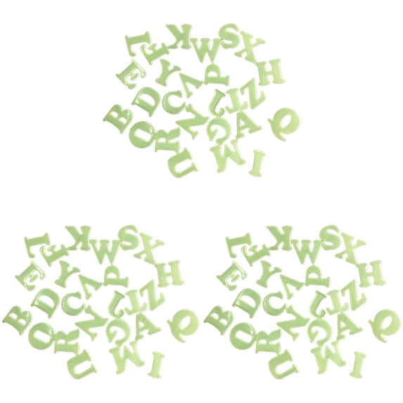 26PC Luminous Letter Stickers 26 Letters Specially Designed For ...