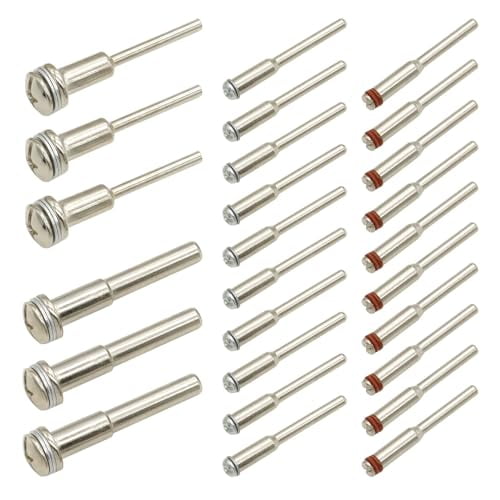 26PCS Cut-Off Wheel Screw Mandrel Set, 2mm/3mm/6mm Screw Mandrel for ...