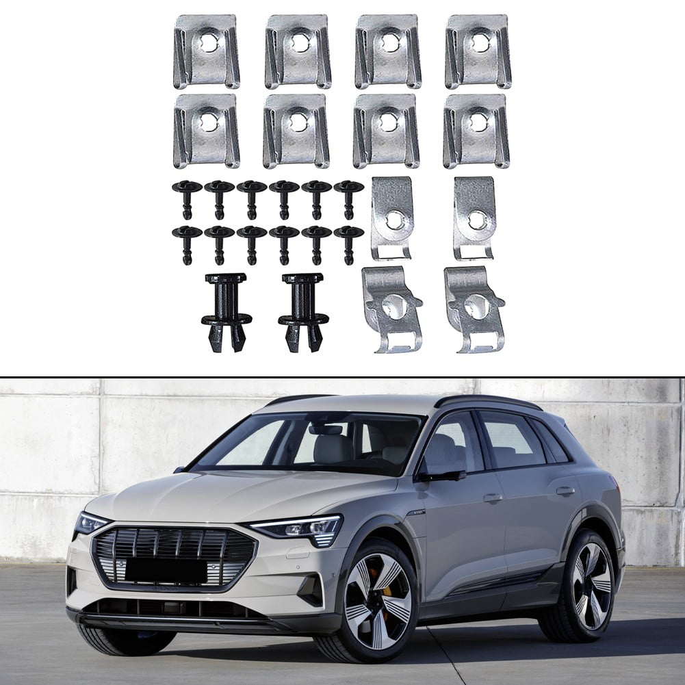 26PCS Screw Kit for Audi Undertray Engine Cover Fixing Clips - Walmart.com