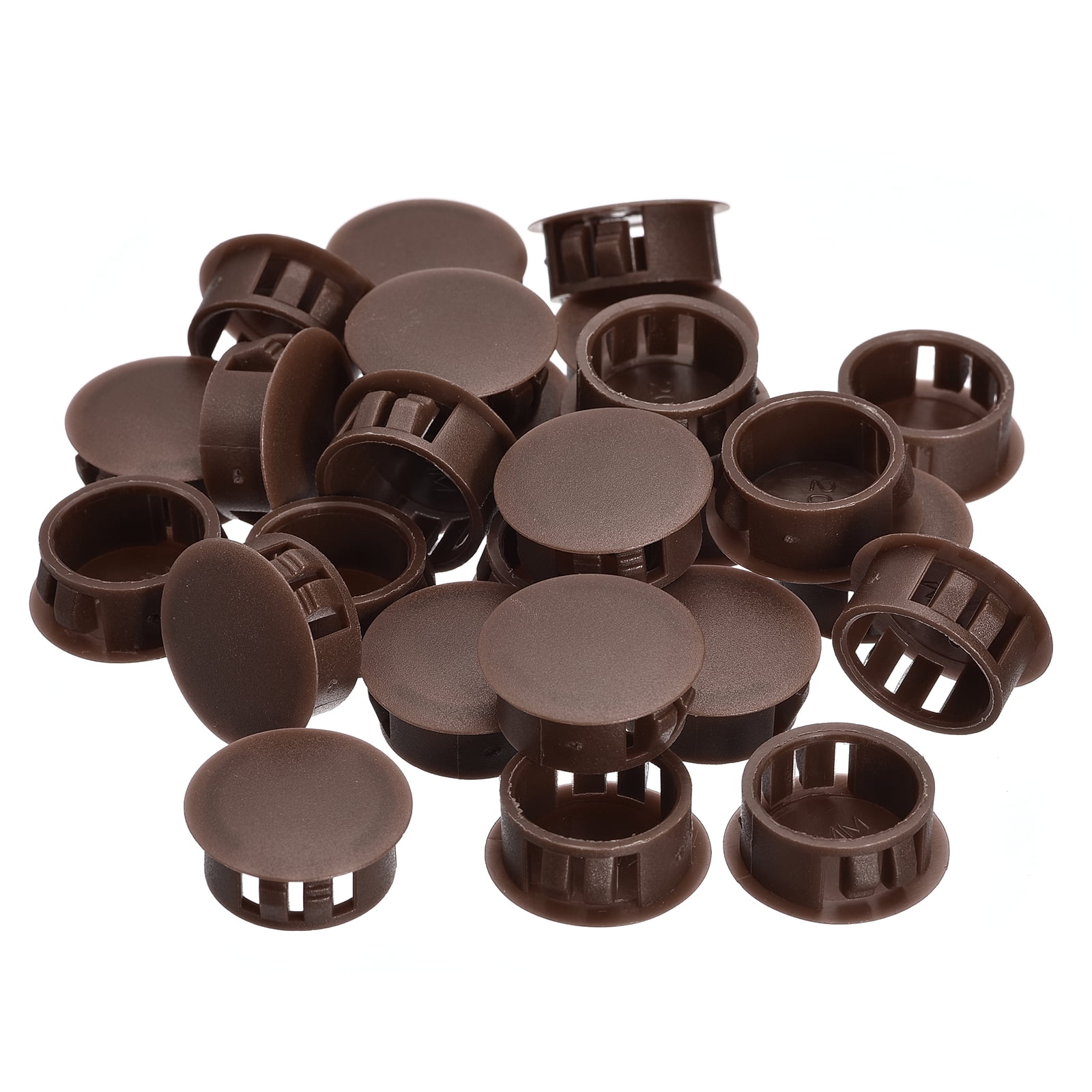 26Pack 20mm(25/32") Plastic Hole Plugs Panel Flush Type Knockout ...