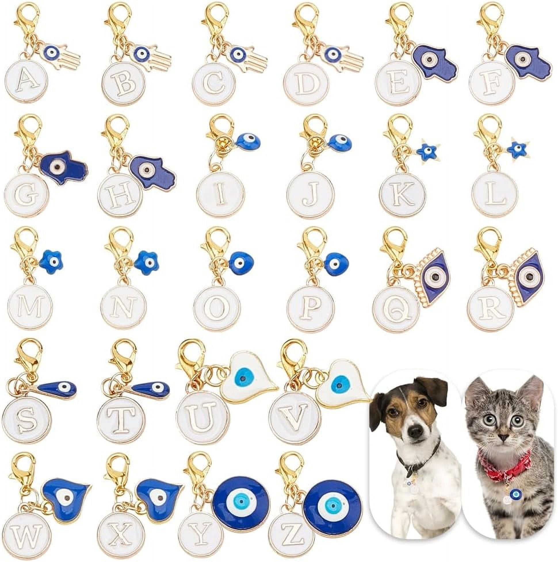 26Pcs 26 Styles Alloy Enamel Pendant Decorations with Zinc Alloy ...