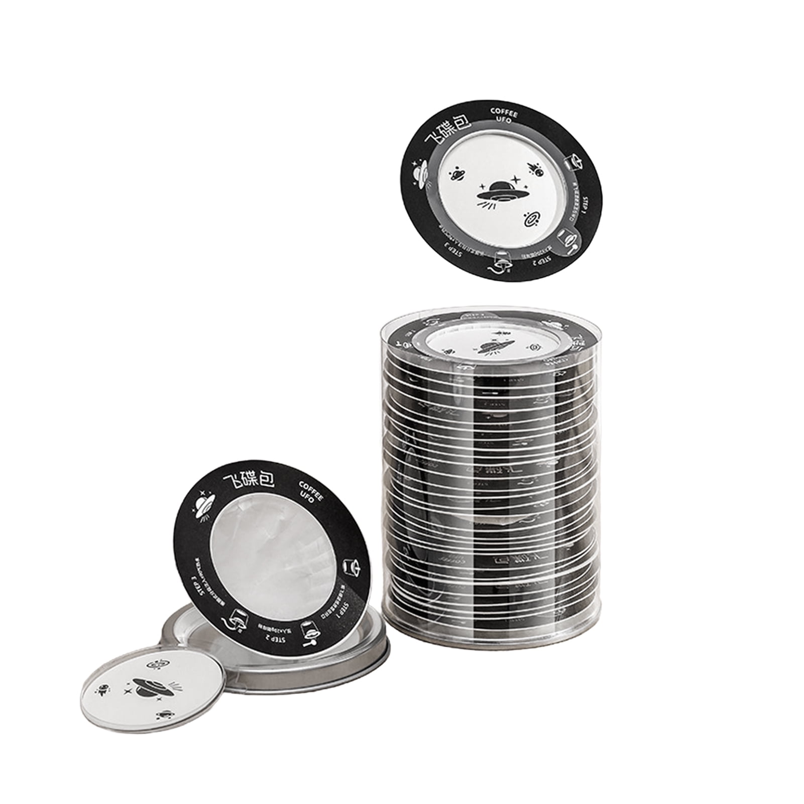 26Pcs Coffee Filter Paper Bag Coffee Filter Bag Disposable Hanging Ear ...