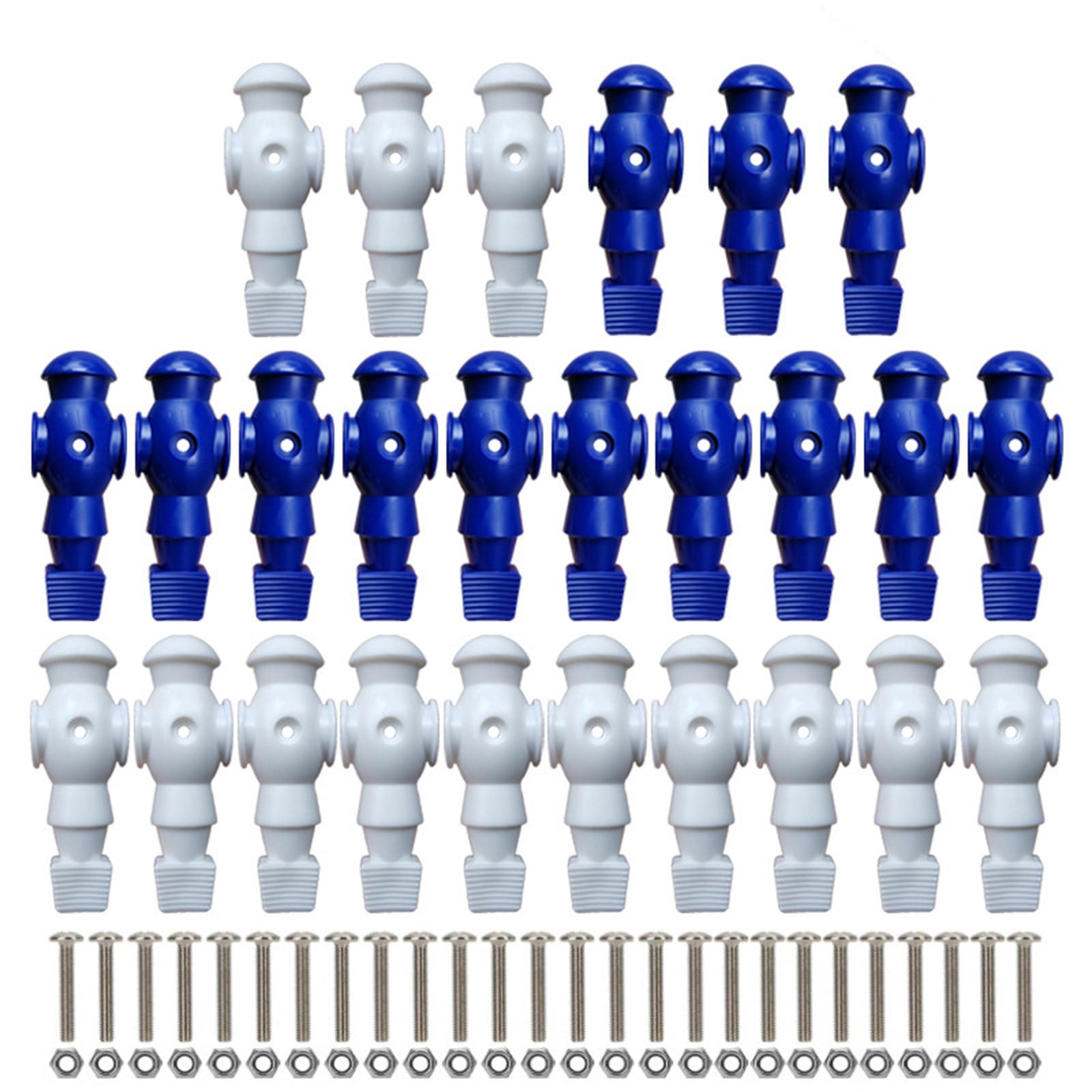 26Pcs Foosball Replacement Players 107mm Height Plastic Soccer Men ...