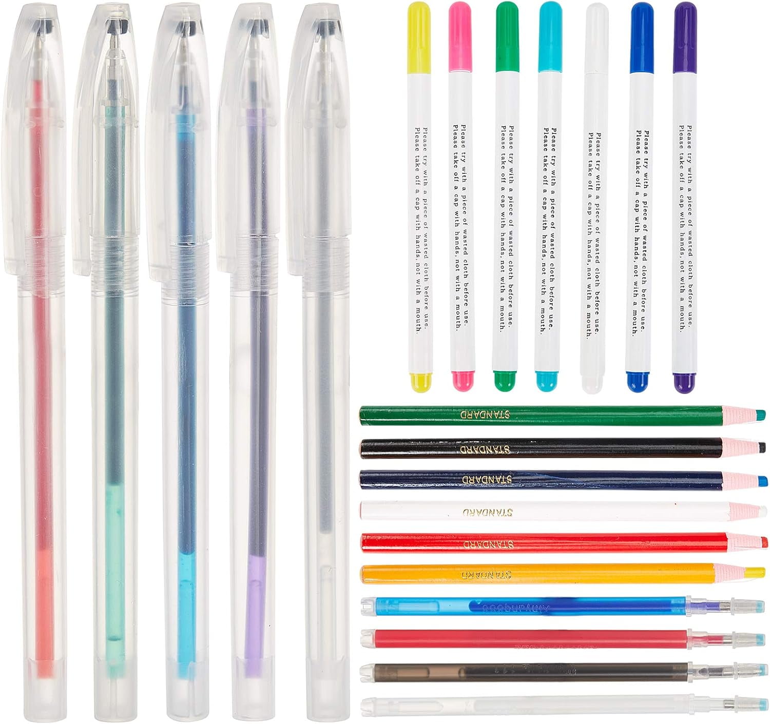 26Pcs Marker Tool Sets Including 7Pcs Disappearing Ink Fabric Marking ...