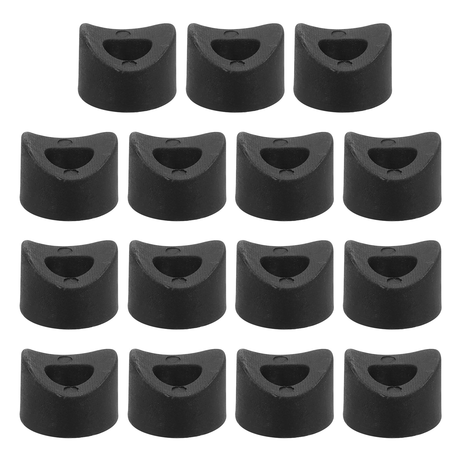 26Pcs Plastic Round Washers, 9mm x 19mm x 9mm Black PE Concave Washer ...
