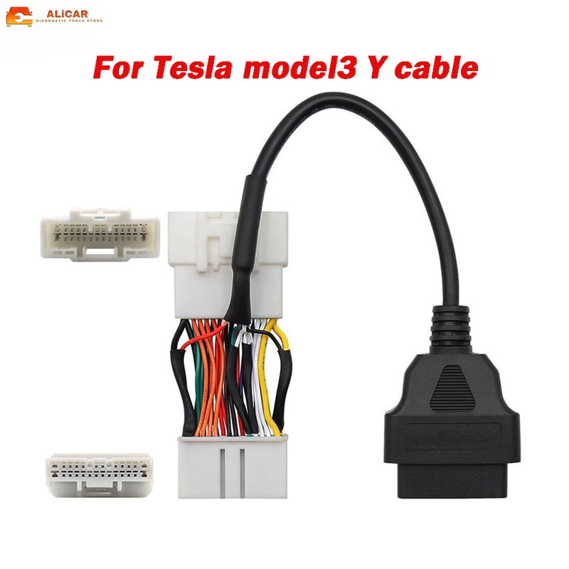 26Pin Male Female to 16Pin Cable Obd Adapters Car Diagnosis Obd2 Plug ...