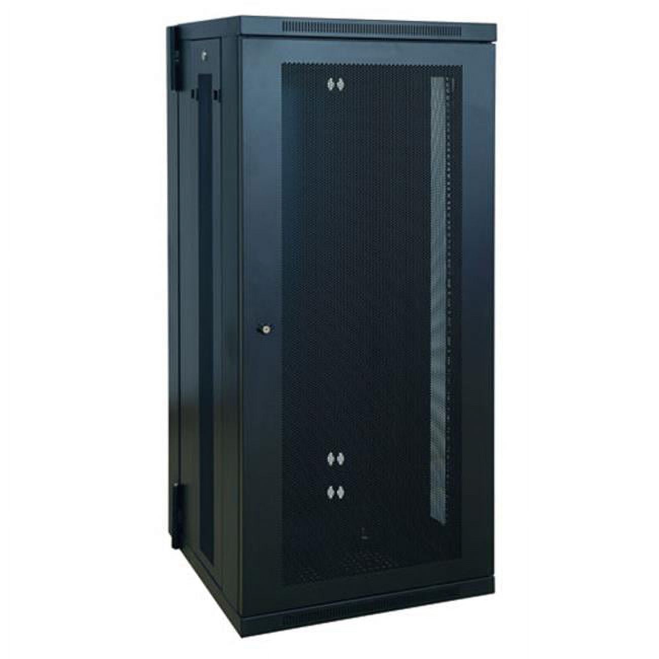 26U Hinged Wall Mount Standard Depth Rack Enclosure Cabinet - Walmart.com