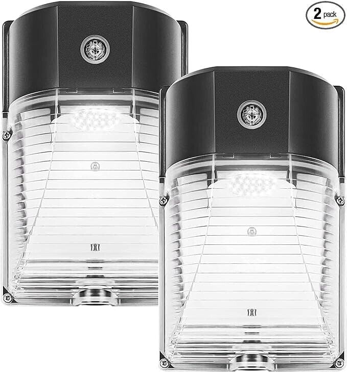 26W LED Wall Pack Light 4000K with Sensor 3000LM 100-277Vac/160W HID ...