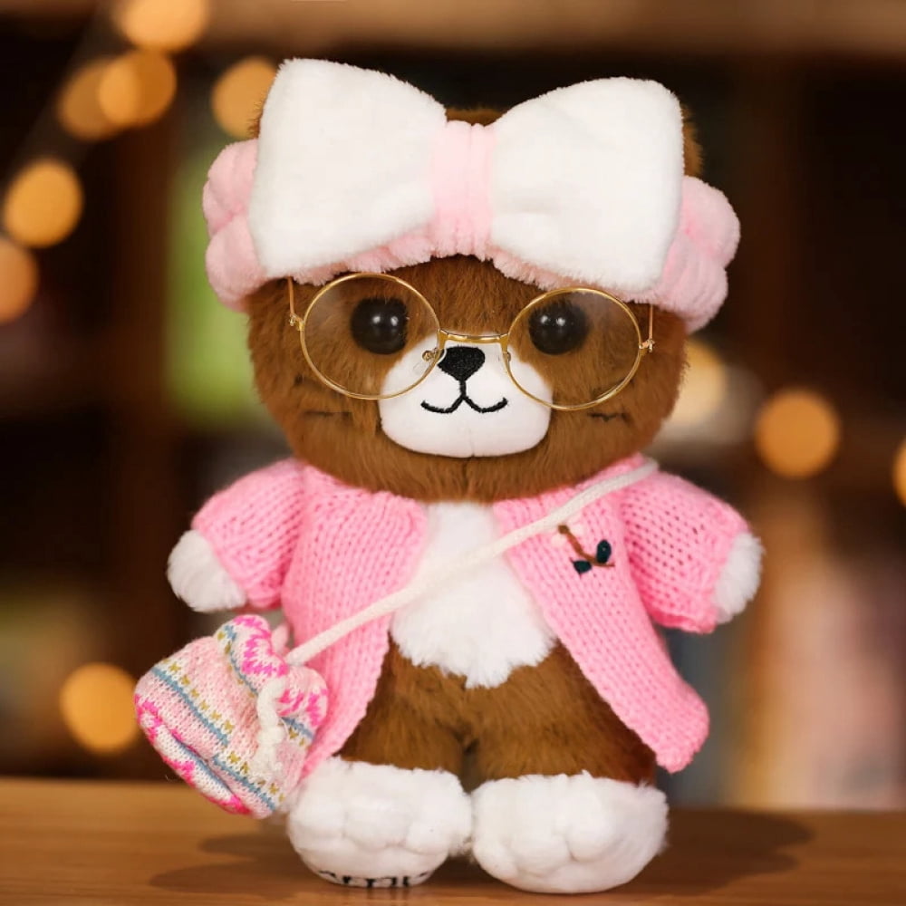 26cm Cute Dress Up Lalafanfan Cafe Cat Plush Toy Stuffed Soft Kawaii ...