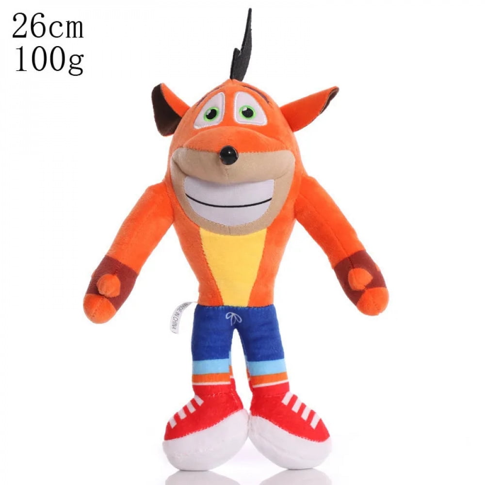 26cm New Arrival Anime Crash Bandicoot Plush Toys Cartoon Animal Aku ...