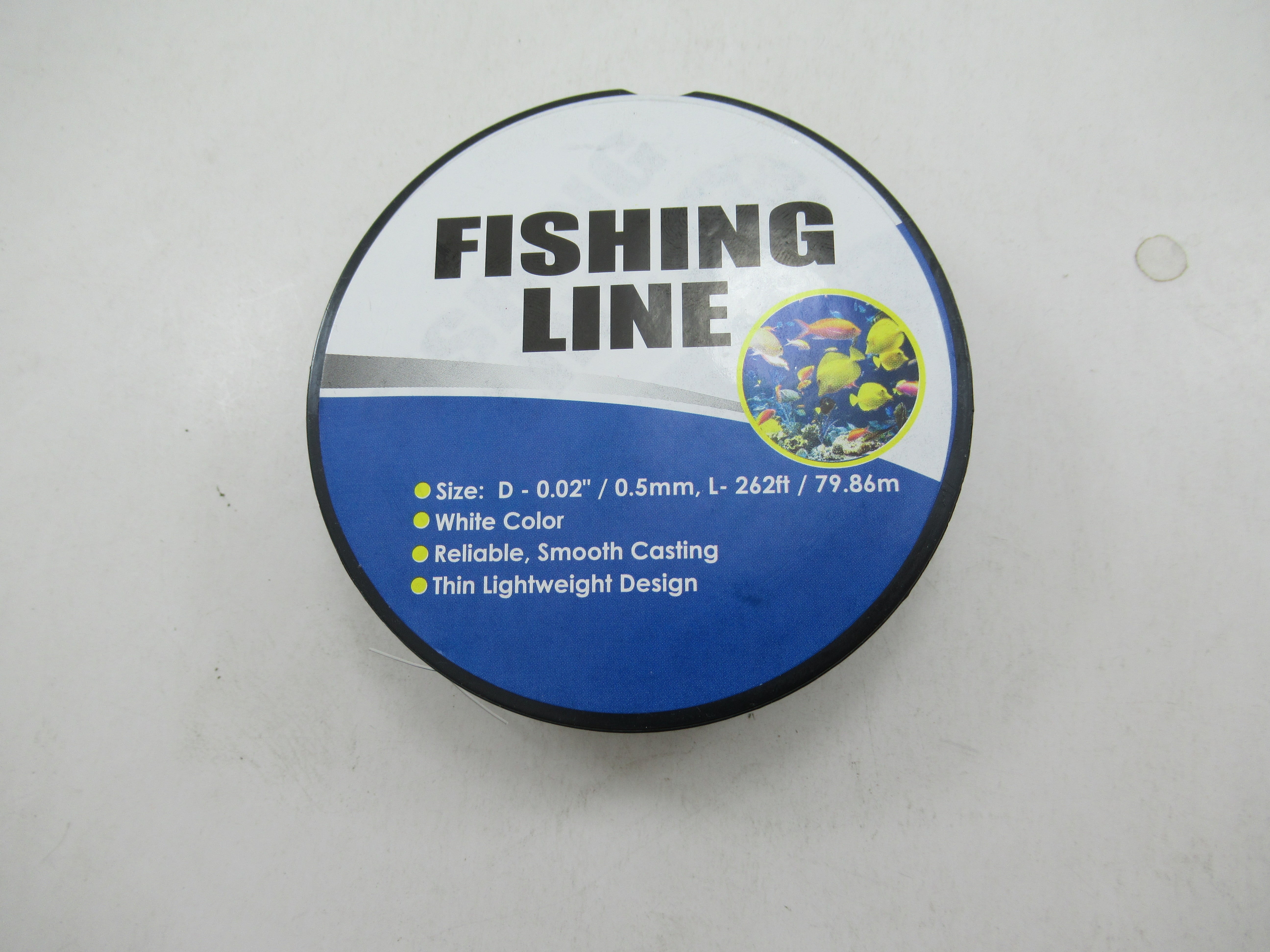 26ft/roll 0.02inches Clear transparent white Fishing Line - Walmart.com