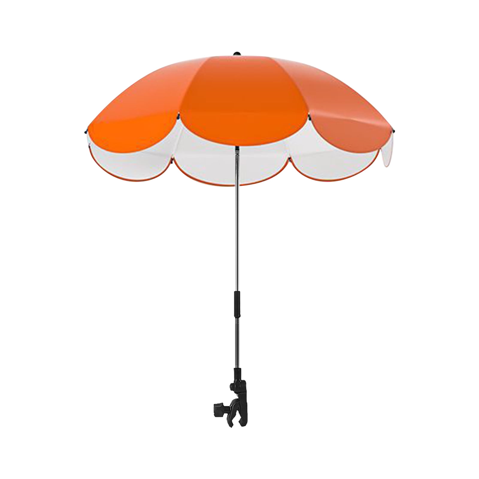 26in Baby Stroller Parasol, Universal Stroller Parasol with Clamp UV ...