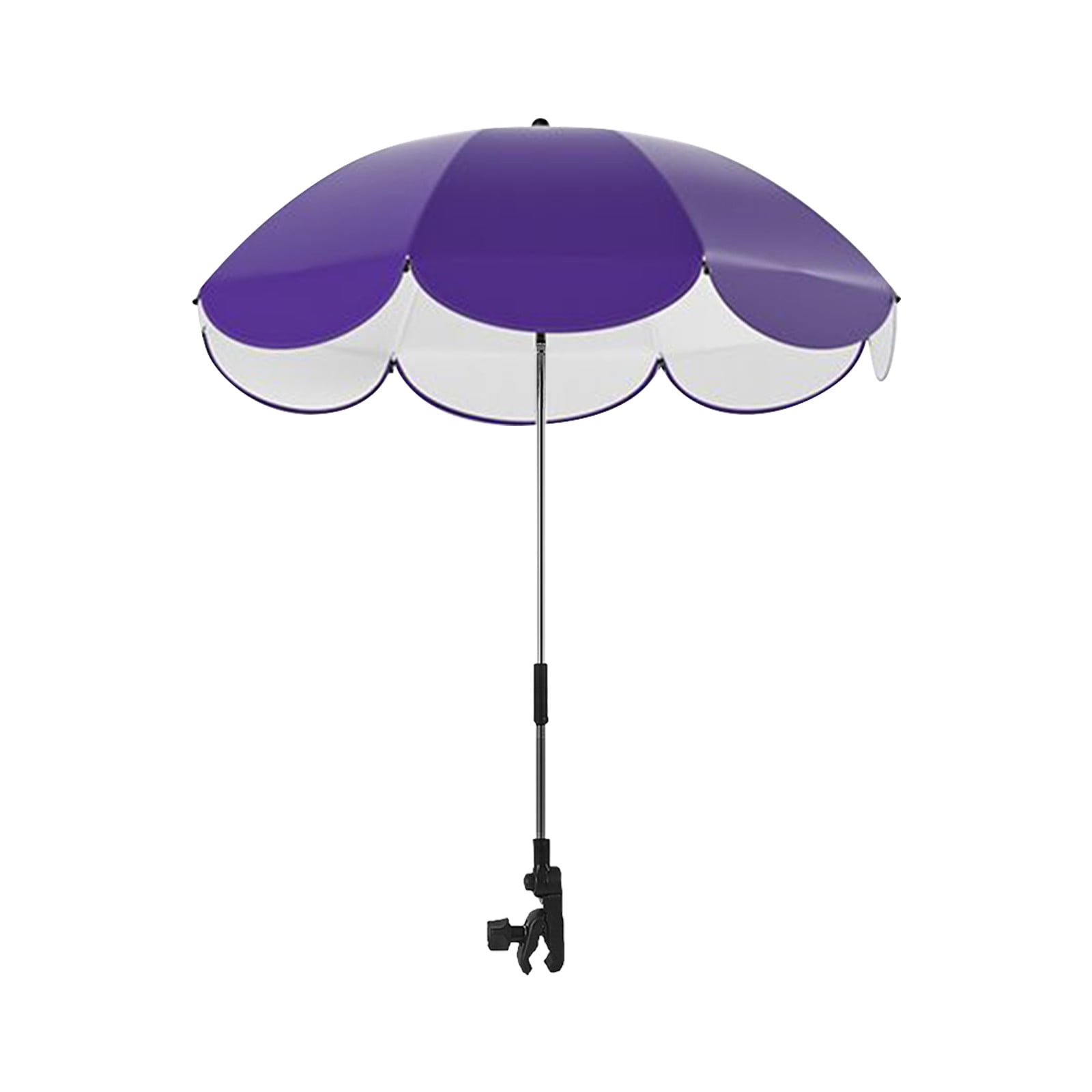 26in Baby Stroller Parasol, Universal Stroller Parasol with Clamp UV ...