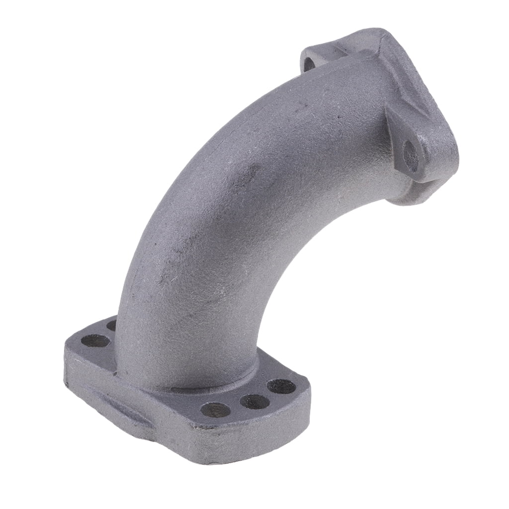 26mm Bent Carb Intake Manifold Pipe for 110cc 125cc 140cc 150cc ATV ...
