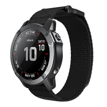 Timex Watch Band, Hook and Loop Nylon, Black and Green, 12-16mm ...