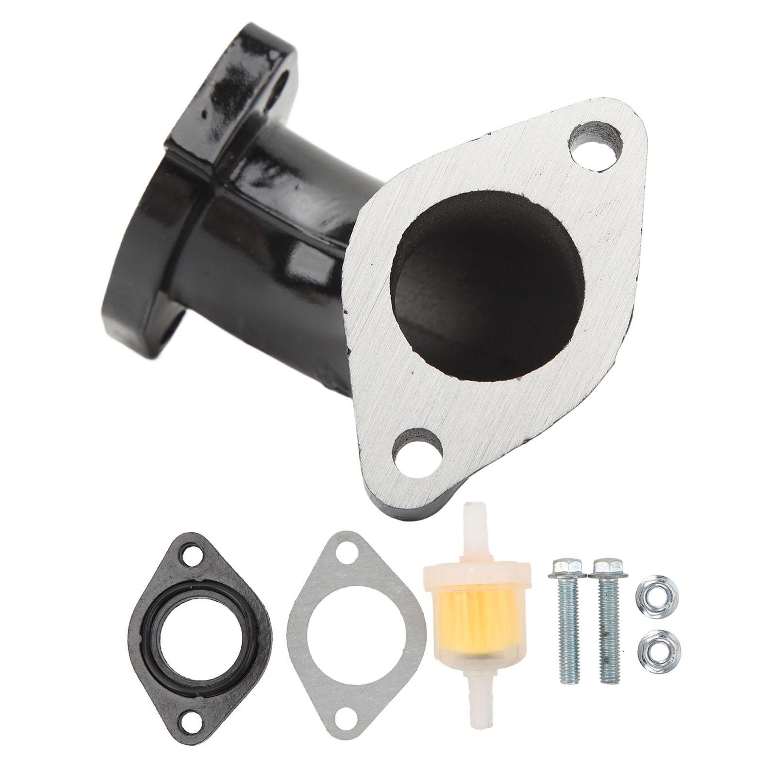 26mm Manifold Intake Pipe Steel Alloy Engine Manifold Inlet Pipe Gasket ...