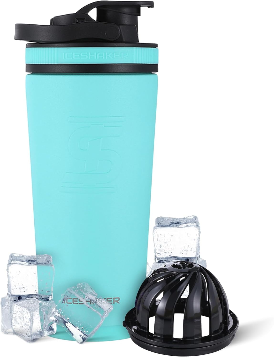 26oz Insulated Stainless Steel Shaker Bottle | Mint | Cold for 30 ...