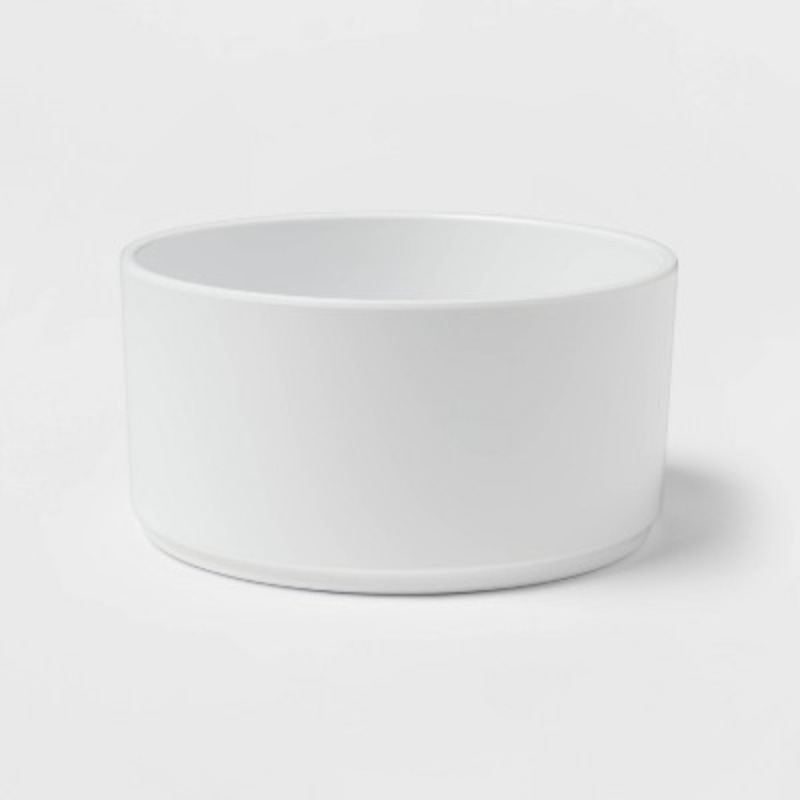 26oz Plastic Stella Cereal Bowl White - Recycled PET, Dishwasher ...