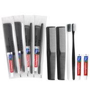 25 pack White Disposable Toothbrushes with Toothpaste and Comb,10g ...