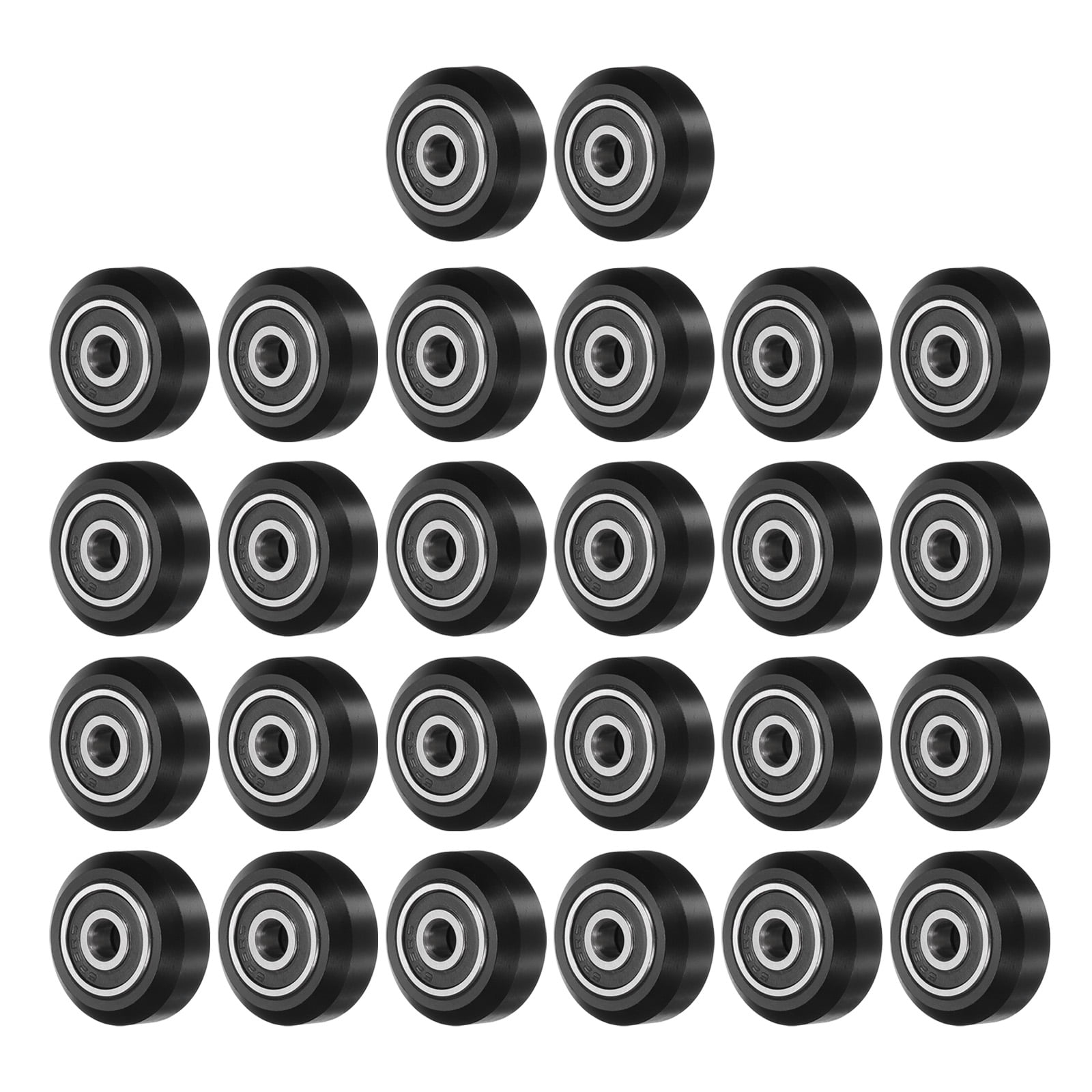 Uxcell 10pcs 3D Printer POM Rollers, High-Speed Gantry Wheels V Slot ...
