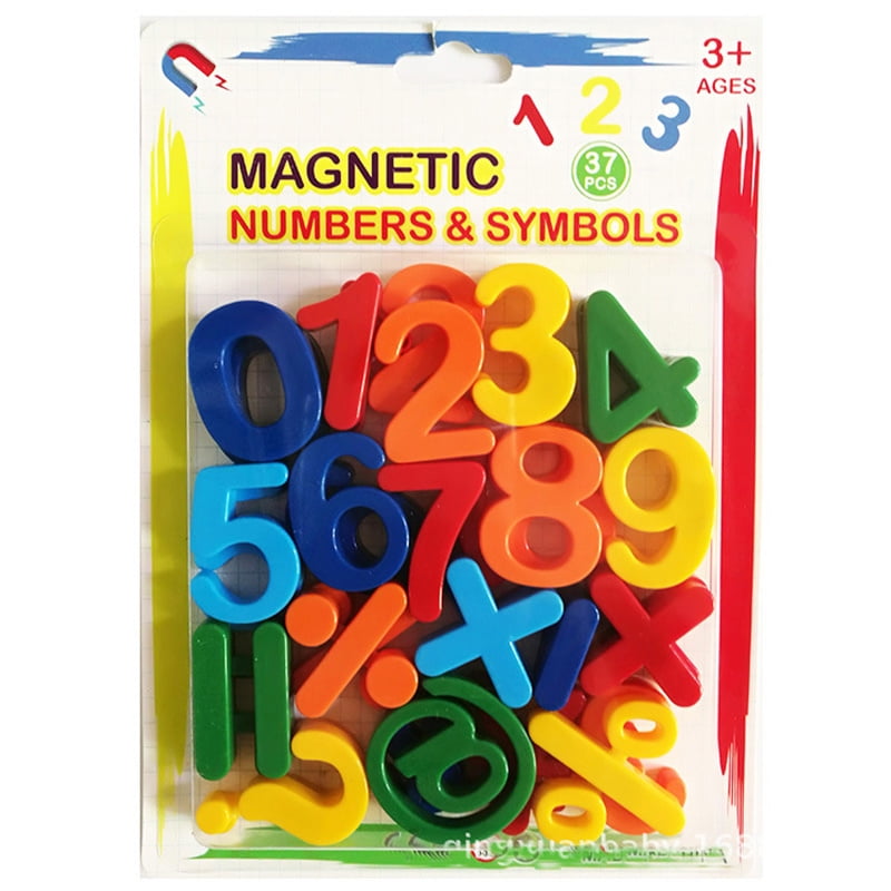 26pcs Magnetic Learning Alphabet Letters Plastic Refrigerator Stickers ...