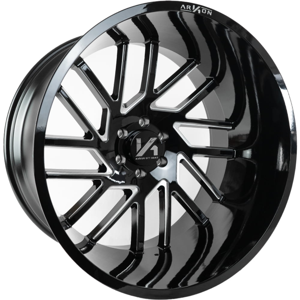 26x14 Black Milled Wheel ARKON OFF-ROAD Mandela (Proper Directional ...