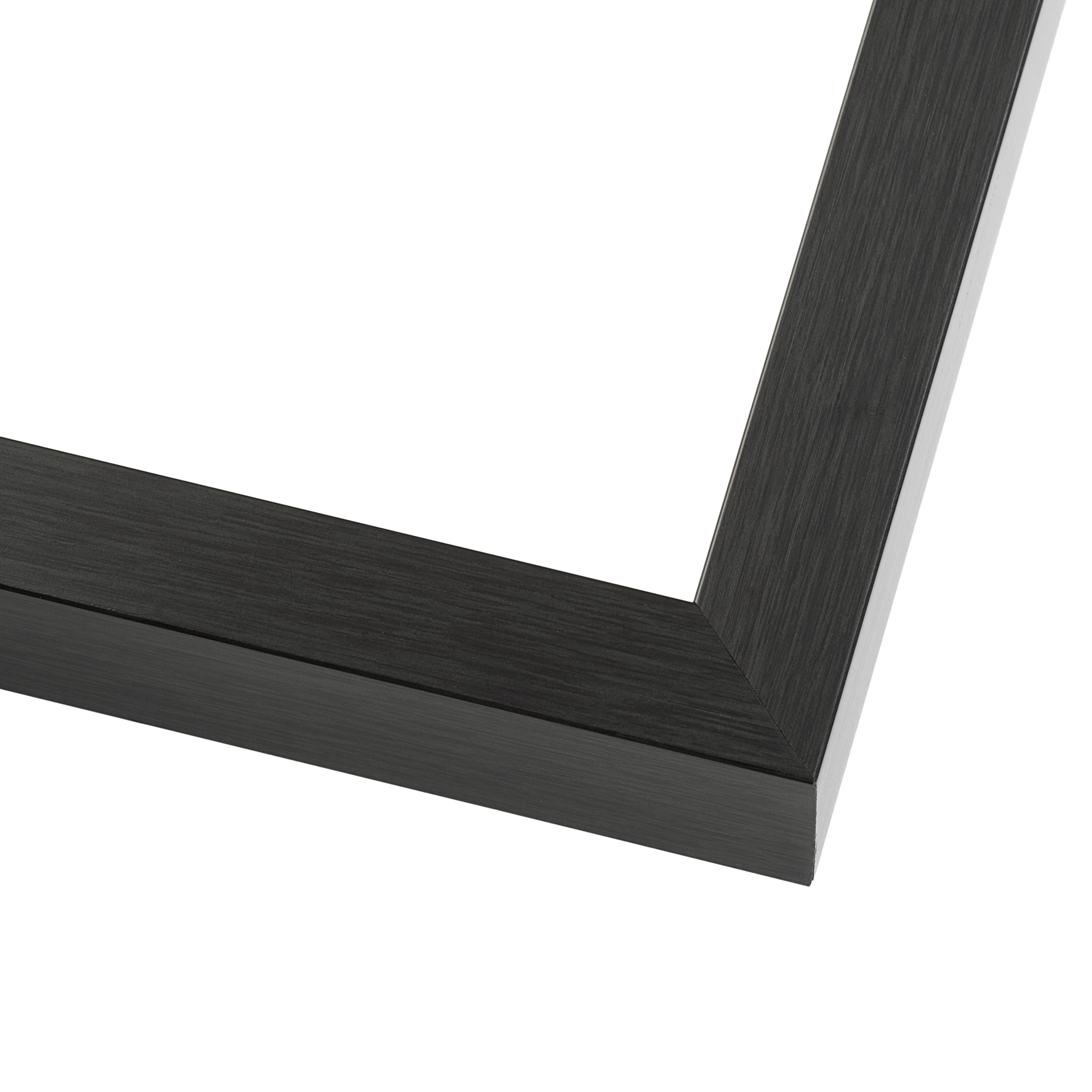26x30 Shadow Box 3/4" Depth Grey Picture Frame - UV Acrylic, Backing ...