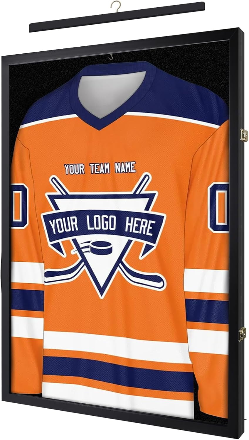 26x37 XL Large Jersey Frame Display Case for Wall Display, Lockable ...