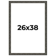 16x28 Frame Grey Real Wood Picture Frame Width 1.75 inches | Interior ...