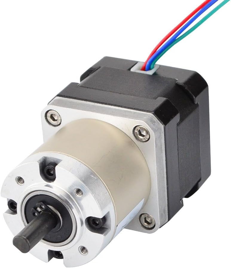 27:1 Planetary Gearbox Nema 17 Stepper Motor for DIY CNC Hobby Camera ...