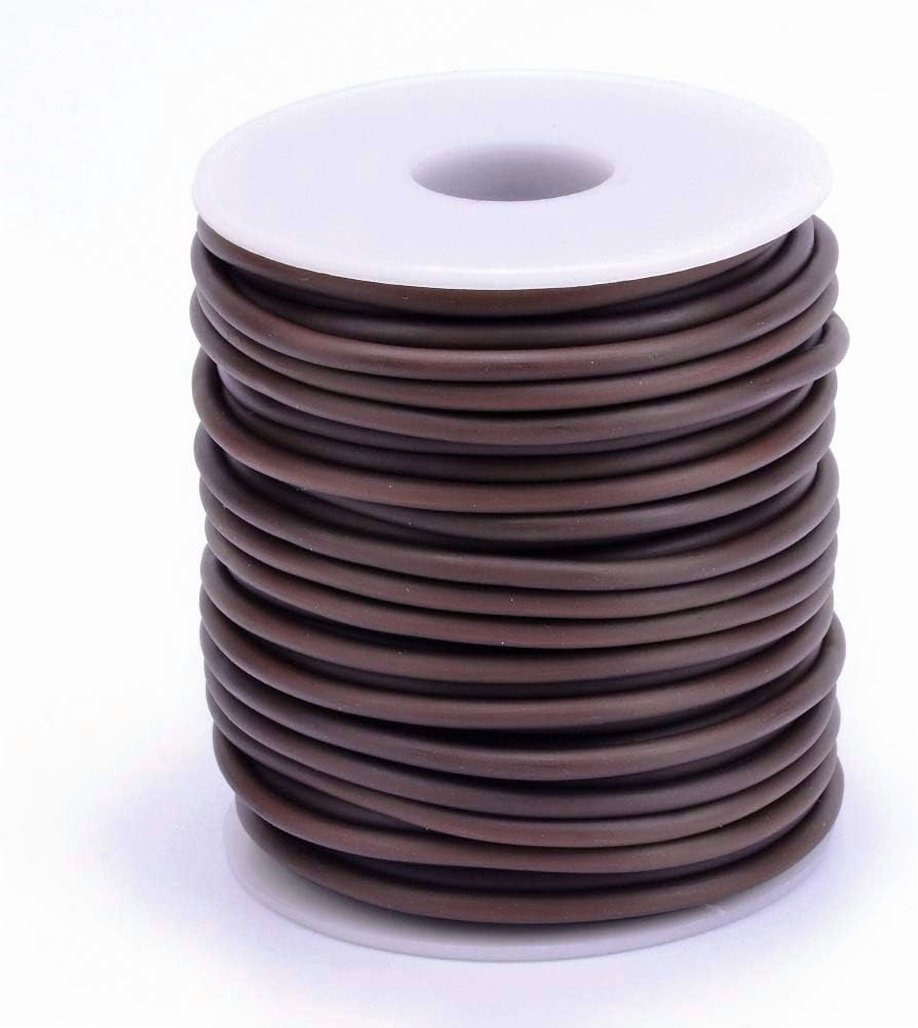 27.3 Yards 3mm Hollow Pipe PVC Tubular Rubber Cord with 1.5mm Hole ...