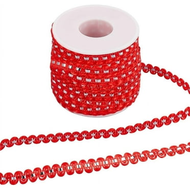 1Roll 27yd/25m RIC Rac Trim Ribbon Wave Sewing Bending Fringe Trim 5mm ...