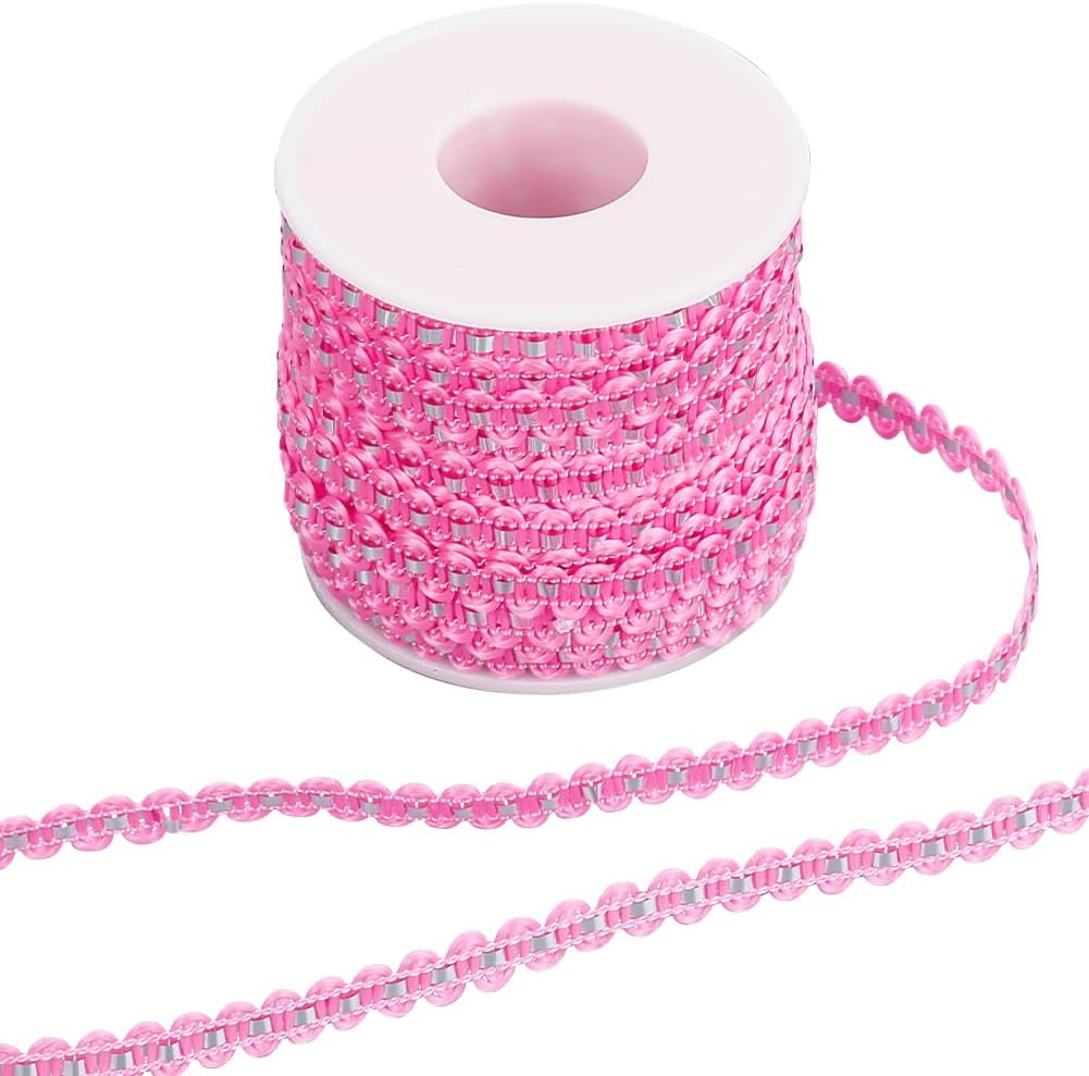 27.3Yds RIC Rac Trim Ribbon 0.3" Wave Sewing Bending Fringe Trim ...