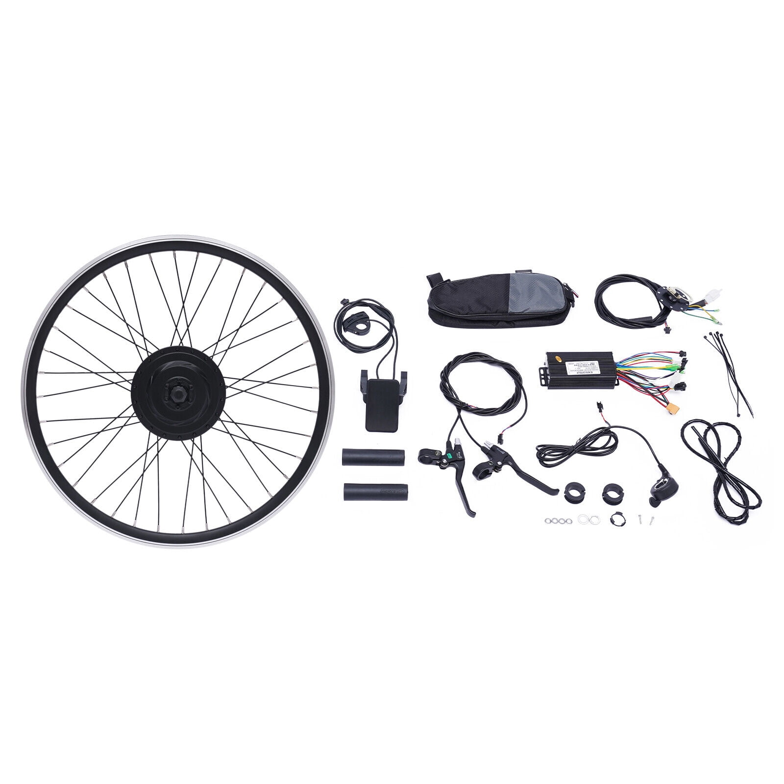 27.5" 36v 500W E-Bike Front Wheel Conversion Kit Electric Bicycle Motor ...