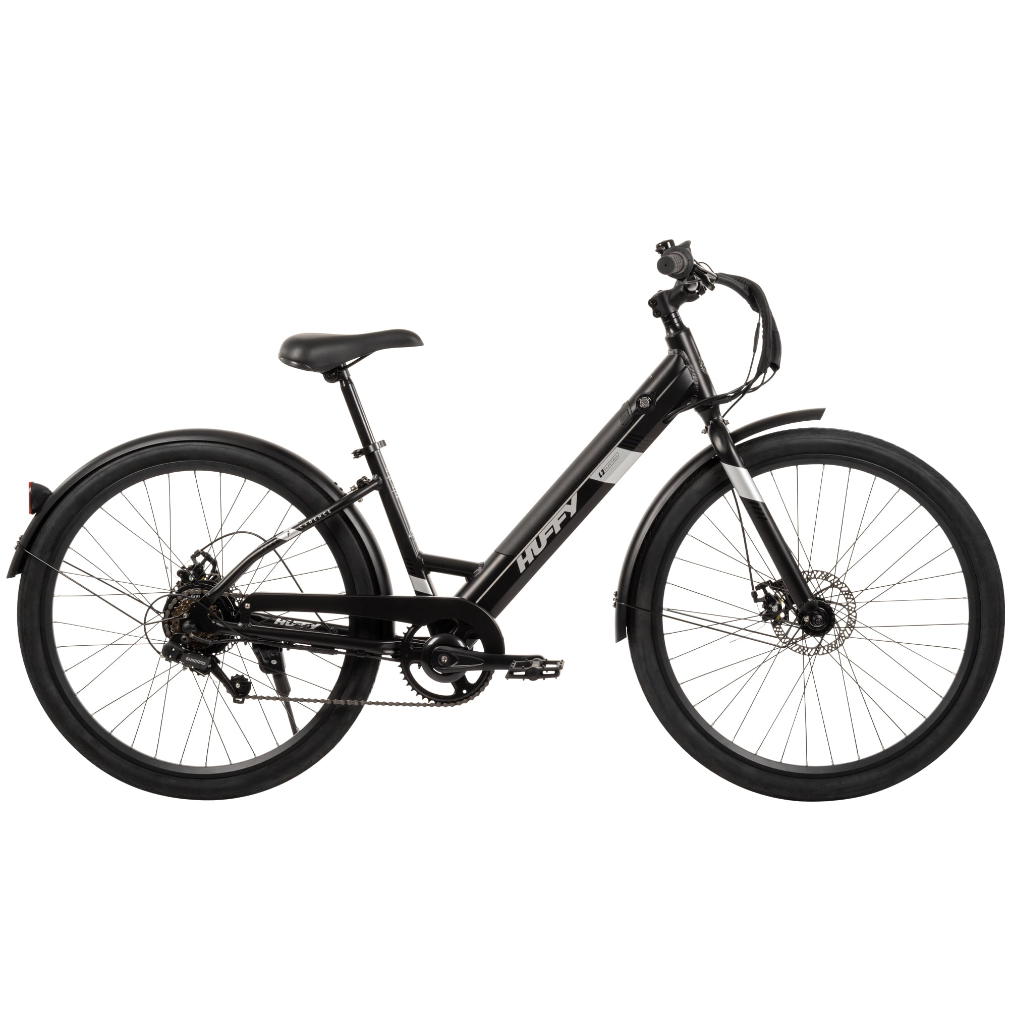 Huffy 27.5" Cadence 36V Adult Electric Comfort Bike, Fits Riders 60 ...