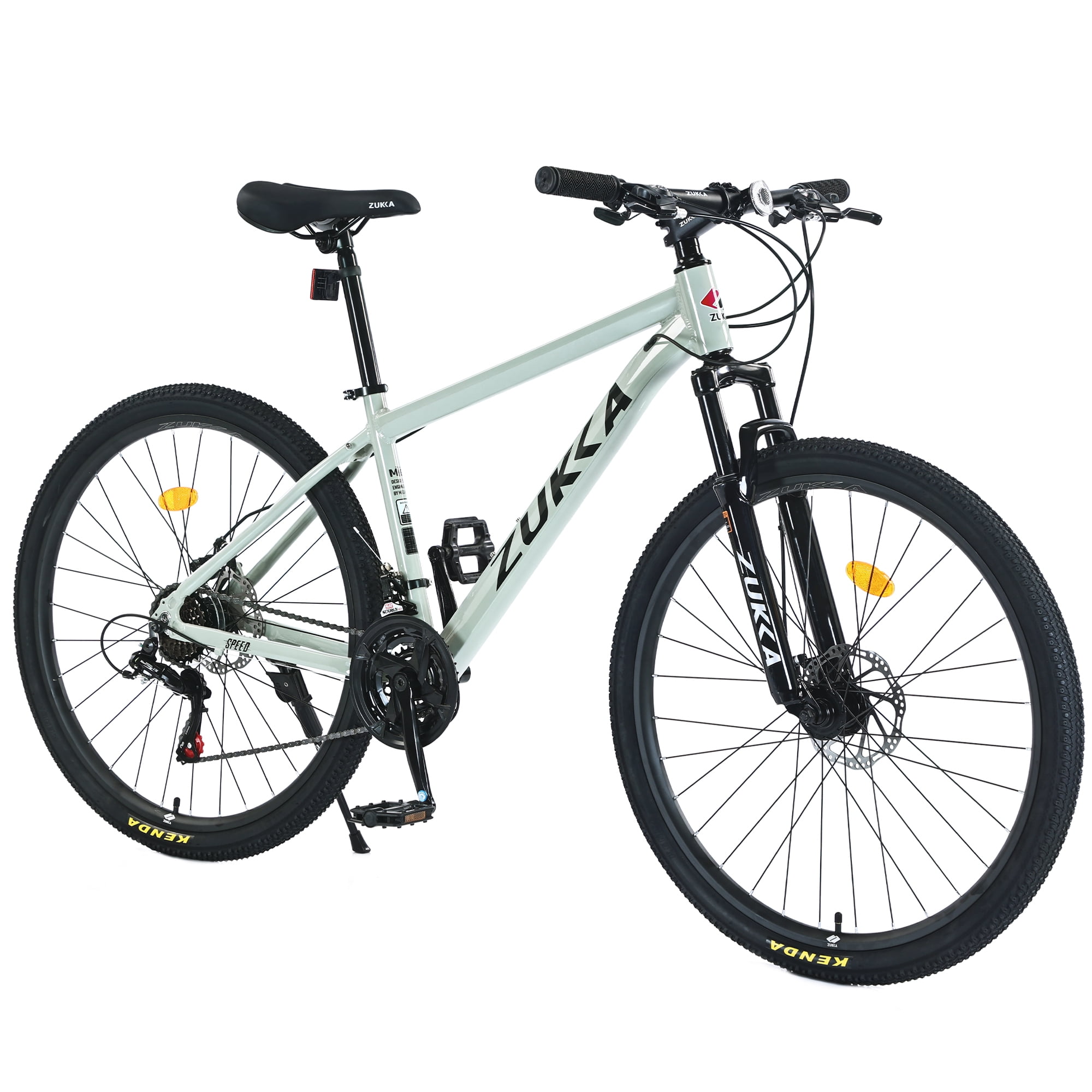 27.5 Inch Wheels 21 Speed Mountain Bike with Front Suspension,Aluminum ...