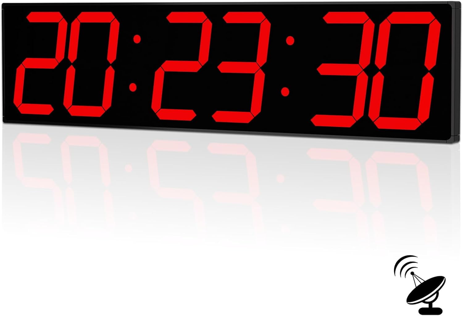 27.5''Large Digital Wall Clock,Automic Digital Clock with Alarm,Clendar ...