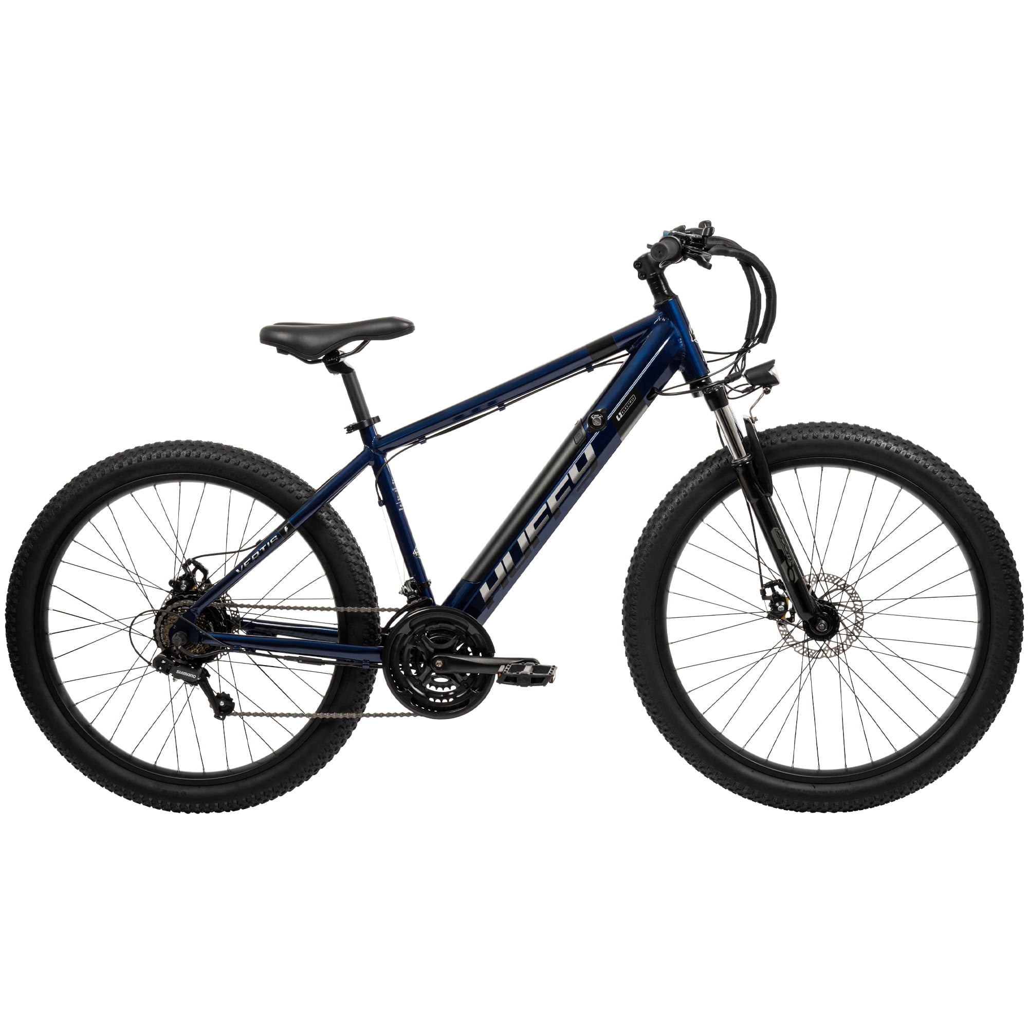 Huffy 27.5" Vertis Electric Mountain Bike, Fits Riders 60"+, Blue ...