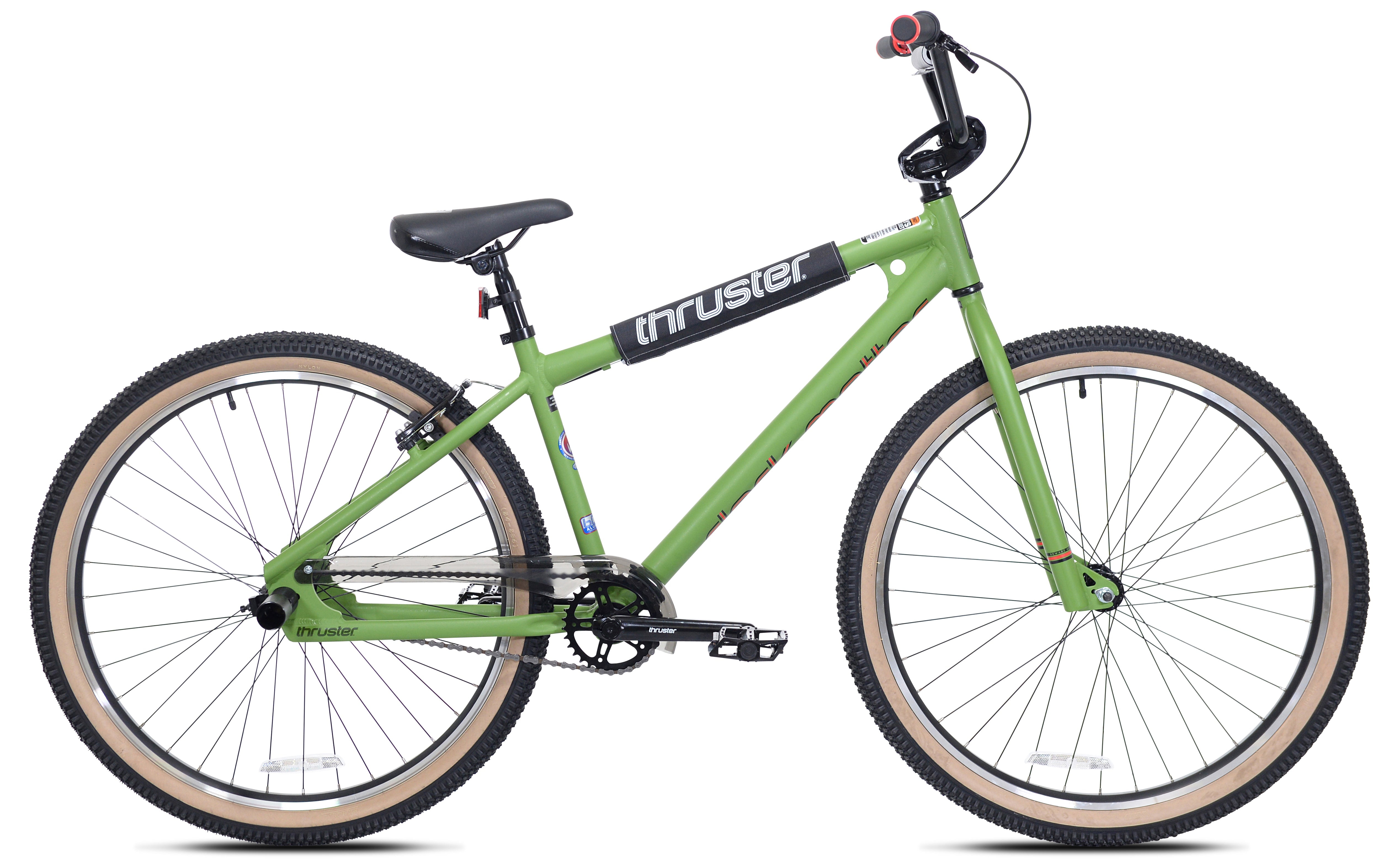 27.5 Thruster Dark Matter Adult Bicycle Satin Olive Walmart