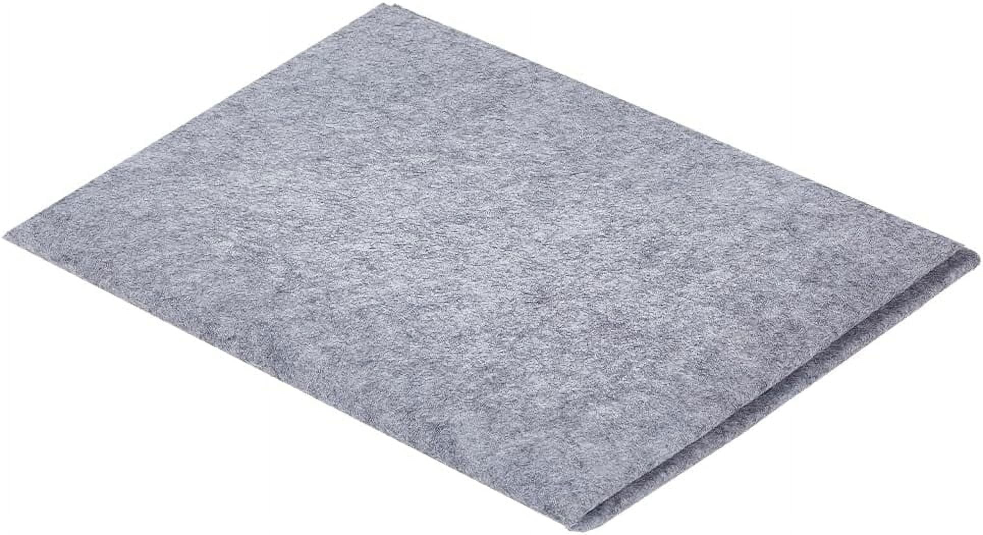 27.5 x 19.8 Inch Water Drawing Cloth Gray Writing Felt Mat Chinese ...