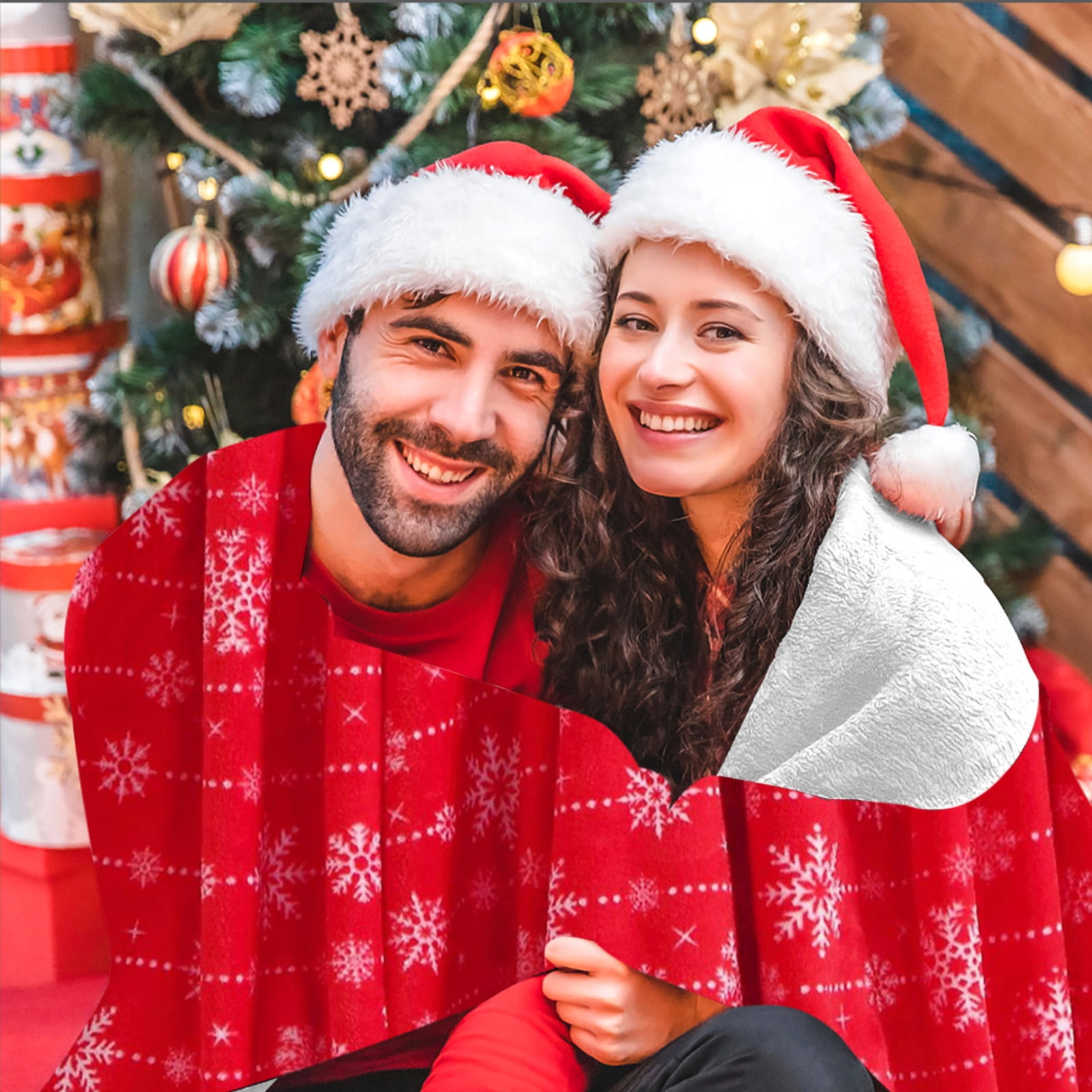 27.56x39.37in Christmas Throw Blanket, Christmas Decorations Blankets ...
