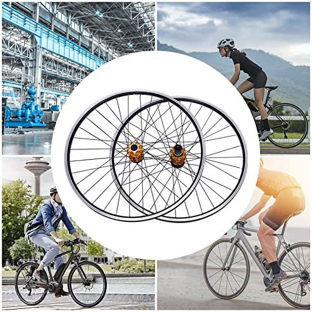 27.5Inch Mountain Bike Wheelset, Aluminum Alloy Dual-Six-Hole Disc ...